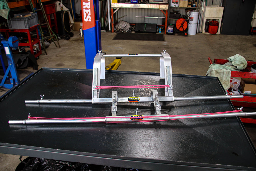 Wheel Alignment Bars to suit Hyundai Excel – Misch's Excel Garage